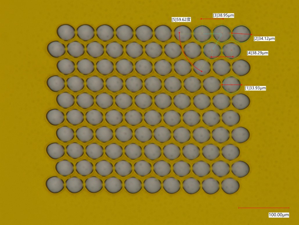 PI_pi20_10x10_pitch40_計測 | 光響